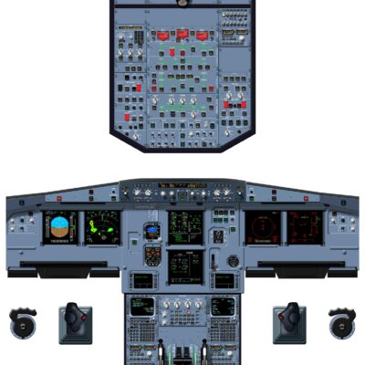 Airbus A220/A320/A350 Cockpit Posters | CockpitPosters.co.uk